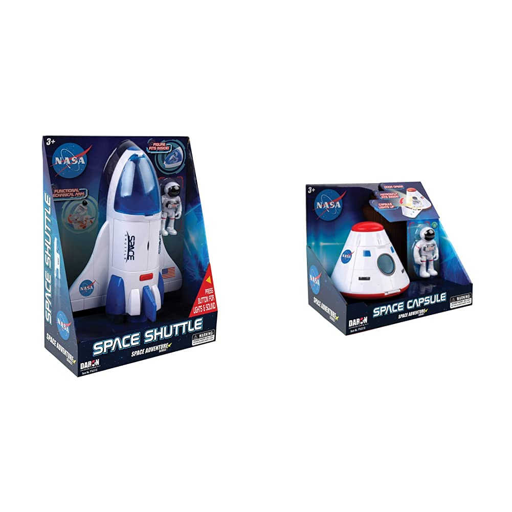 Buy Daron NASA Space Adventure Series: Space Shuttle with Lights ...