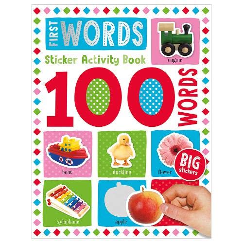 Buy 100 First Words Sticker Activity (100 Sticker Activity) Book Online ...