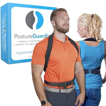 Amazon.com: Posture Guardian™ Designed and Patented by a Chiropractor, Posture Corrector, Back ...