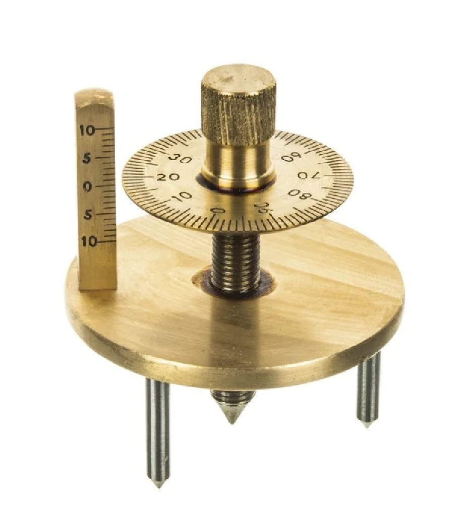 Labo Spherometer 2 5 Inch 40mm Brass Dial Head Includes | Desertcart INDIA