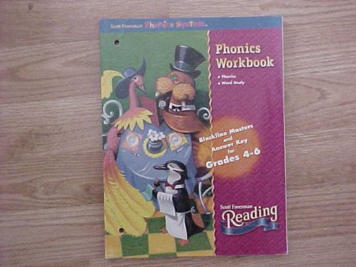 Phonics Workbook Blackline Masters and Answer Key for Grades 4-6: Scott ...