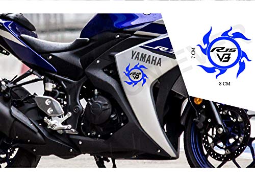 SIGN EVER Yamaha R15 V3 Bike Side Stickers Graphics for Sides Tank Body ...