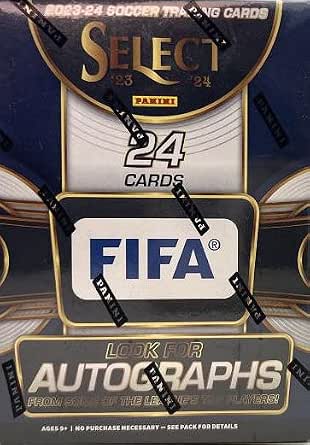 Amazon.com: 2023/24 Panini Select FIFA Soccer BLASTER box (6 pks/bx ...