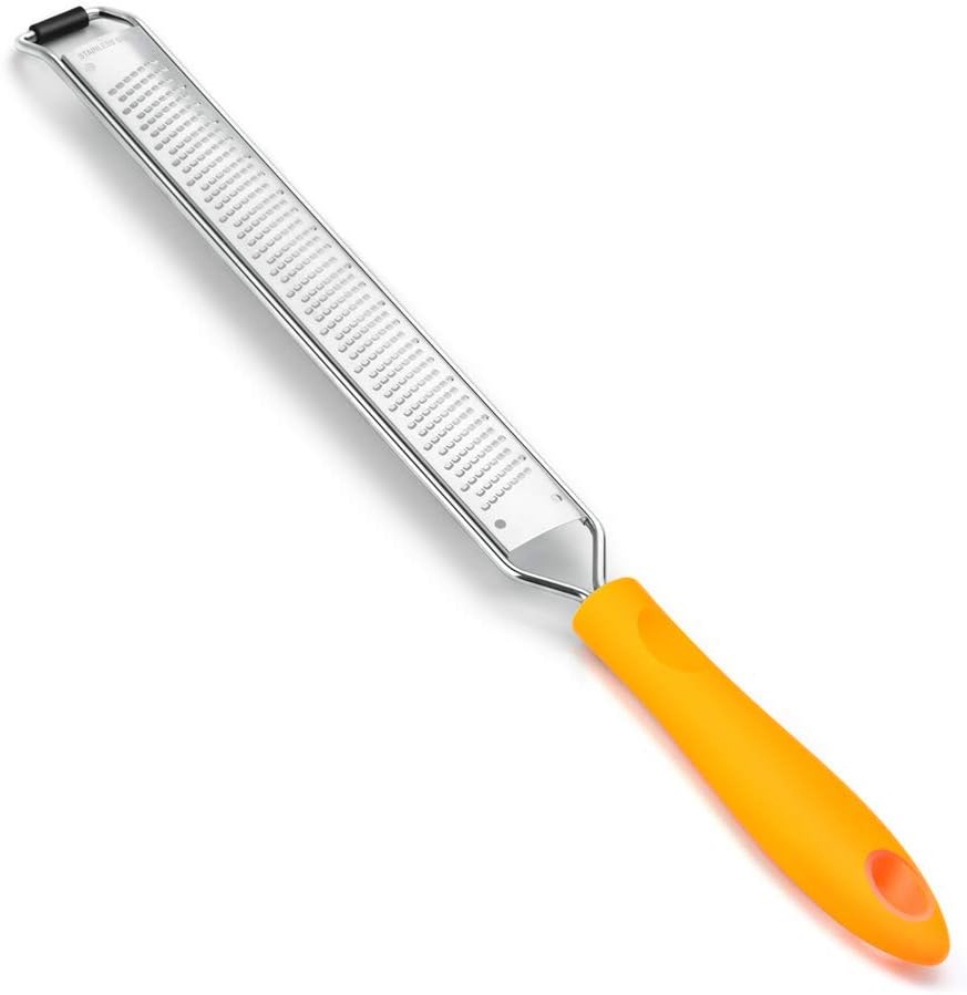 Amazon.com: Upgraded Lemon Zester Tool, Hand Cheese Grater with Handle ...