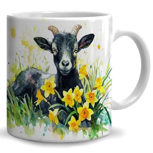 Amazon.com: Black Goat Coffee Mug - Goat Lover Mugs Gifts for Women Men ...