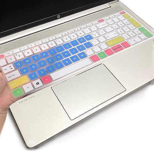Amazon.com: Colorful Keyboard Cover for 15.6" HP ProBook 450 G8 G9 G10 ...