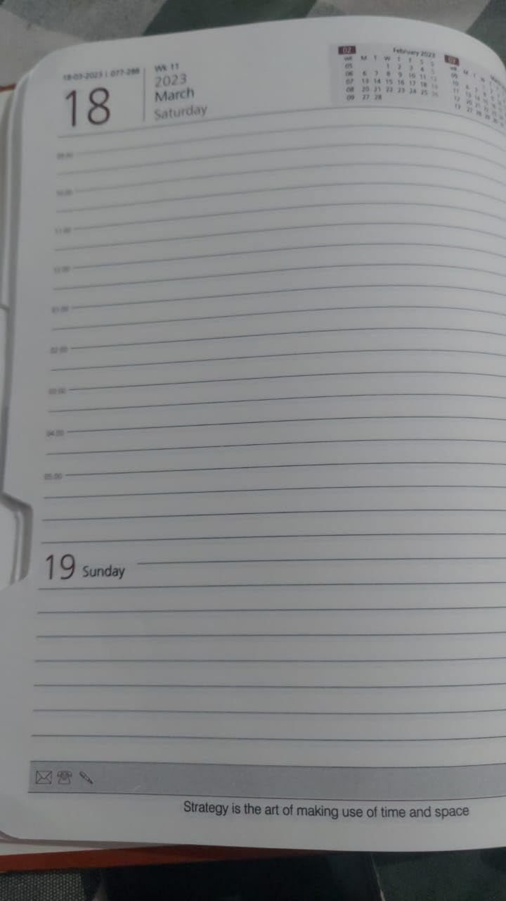 Corporate Culture Brown and Black Color Diary | 2023 Planner ...