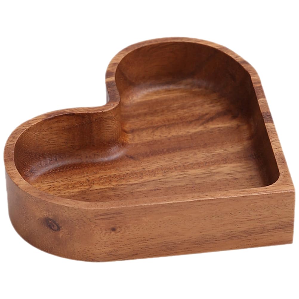 Amazon.com | Cabilock Heart Shaped Tray - Heart Charcuterie Board Wood ...