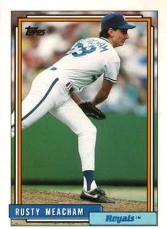 Amazon.com: 1992 Topps Traded Baseball #72T Rusty Meacham Kansas City ...