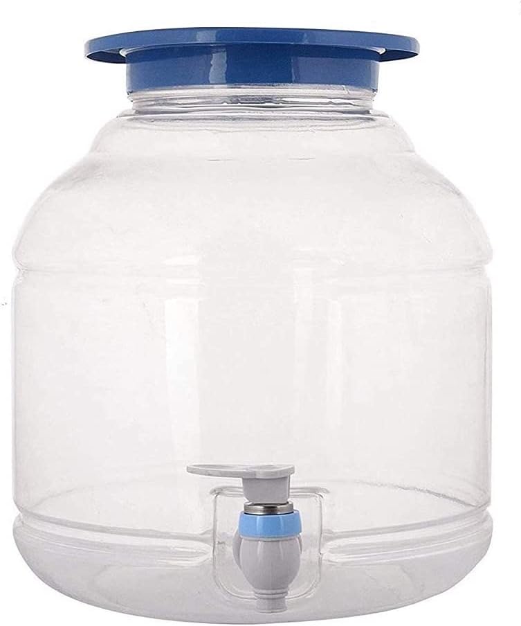 Durable 10L Plastic Water Dispenser: Accommodates 20L Bottle, Heavy ...