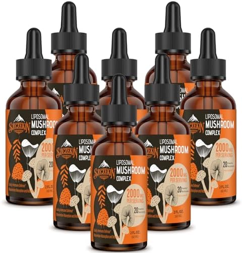 Amazon.com: Liposomal Mushroom Complex Drops 2000 MG - 20 Organic ...