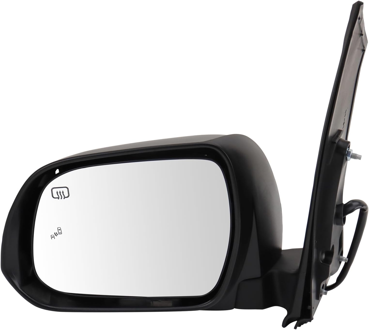 Amazon.com: TRQ Left Mirror with Heat Manual Folding with Blind Spot ...