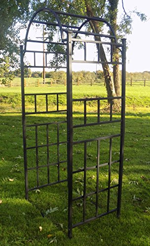 Ruddings Wood Heavy Duty Metal Garden Arch - Garden Archway for Paths ...