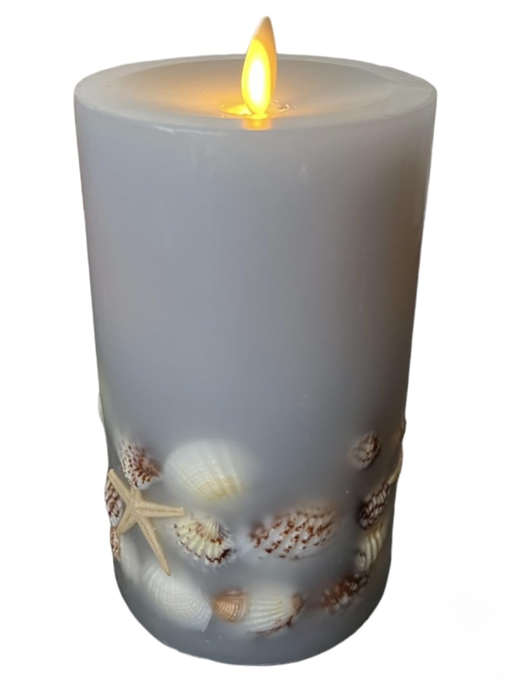 Amazon.com: Luminara Flameless LED Candle Embedded Moving Flame Pillar ...