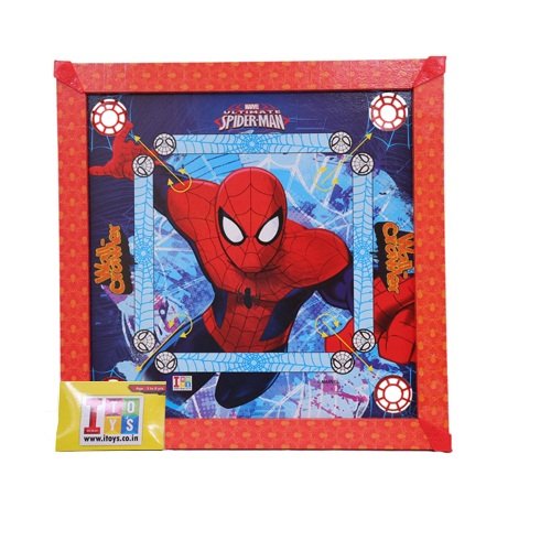Buy Marvel Carrom Board - Ultimate Spider Man, Multi Color (20x20 Size ...