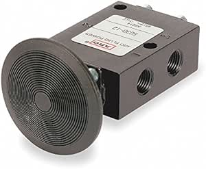 Amazon.com: ARO Manual Air Control Valve: 1/8 in Valve Port Size, NPT, Button/Spring, 16 cfm Max ...