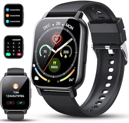 Reloj Inteligente Mujer Hombre, Smartwatch 1.91" Llamada Bluetooth ...