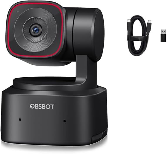 Amazon.com: OBSBOT Tiny 2 Lite AI-Powered 4K UHD PTZ Webcam,1/2" CMOS 4X Digital Zoom, AI Auto ...