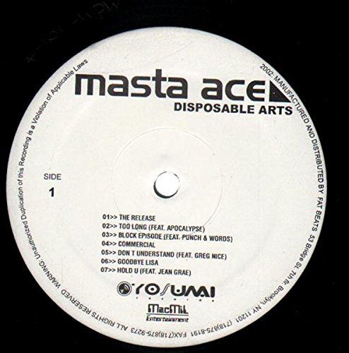 Disposable Arts : Masta Ace: Amazon.in: Music}