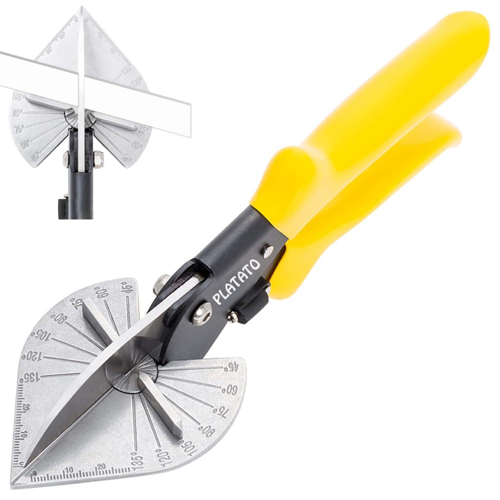 Snapklik.com : PLATATO Miter Shears Quarter Round Cutting Tool ...