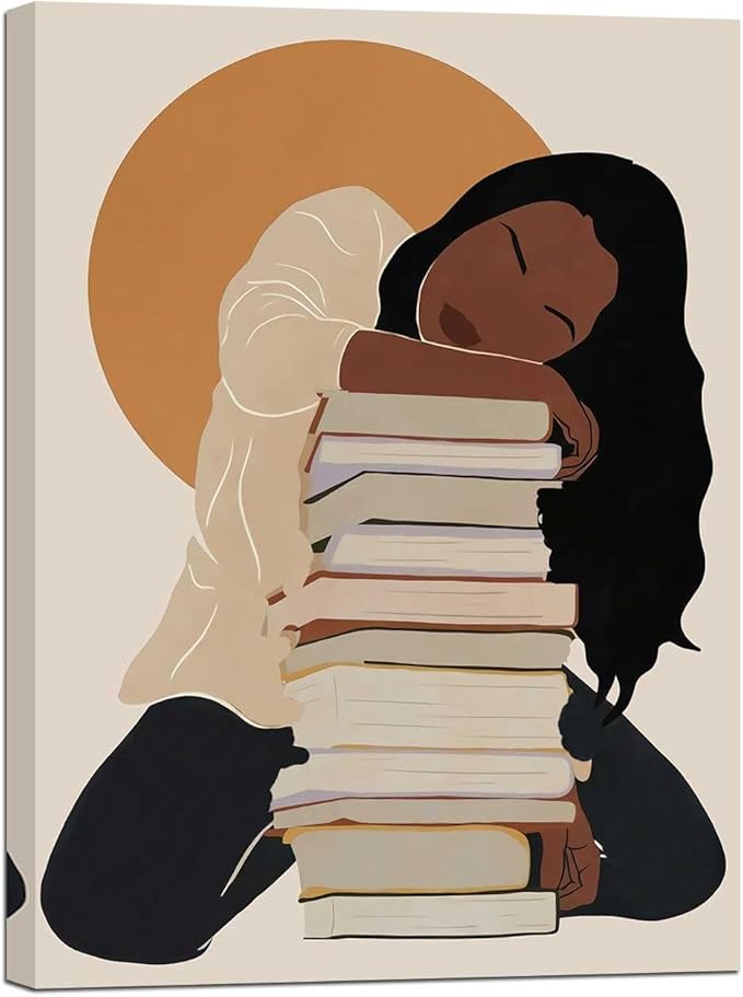 Amazon.com: African American Boho Wall Art, Black Women Framed Print ...