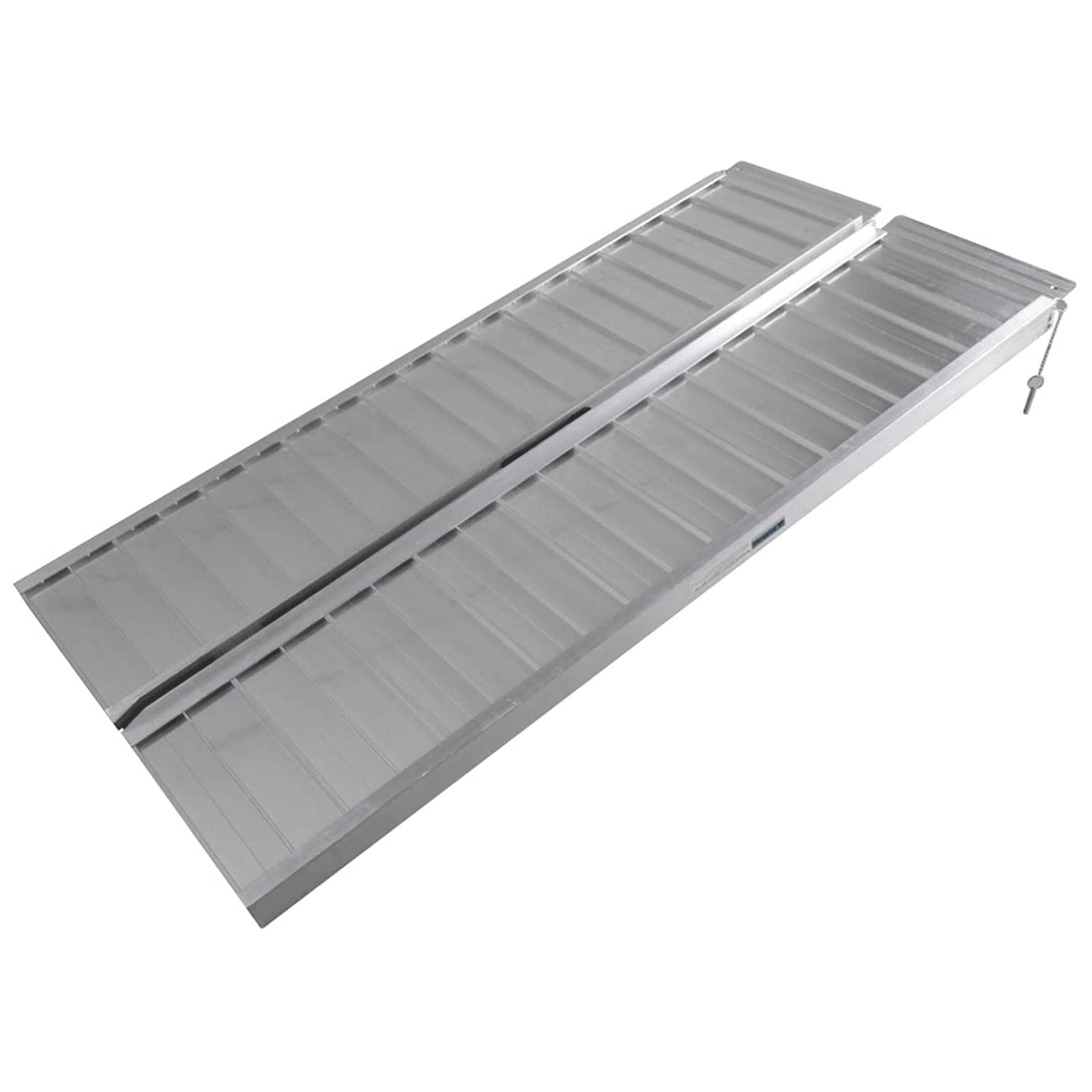 Fxj Non Skid Wheelchair Ramp 5 Ft Portable Aluminum Foldable ...