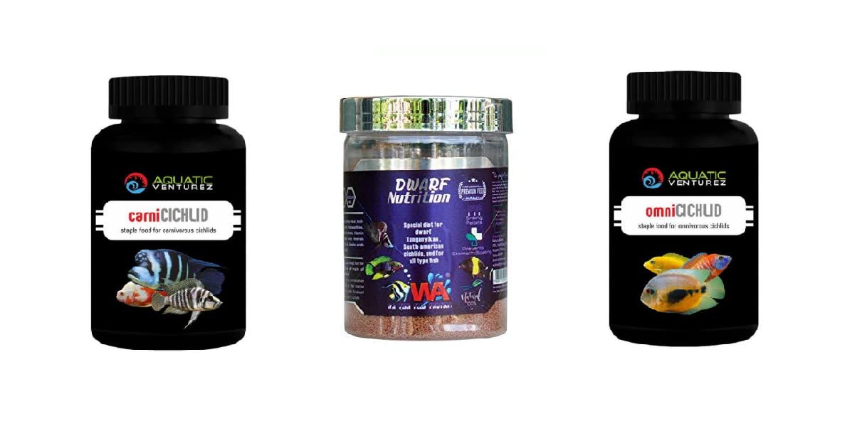 Best Cichlid Fish Food Collection - Staple Food for All Type Cichlids ...