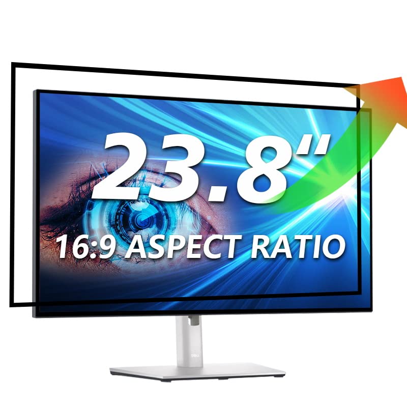 Halloive [2-Pack] 23.8 Inch Computer Screen Protector Blue Light and ...