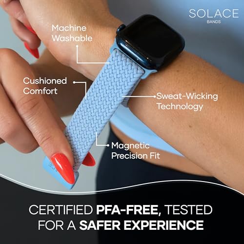 Solace Bands Imperium Adapt Wide Adjustable Nylon Braided Watch Band ...