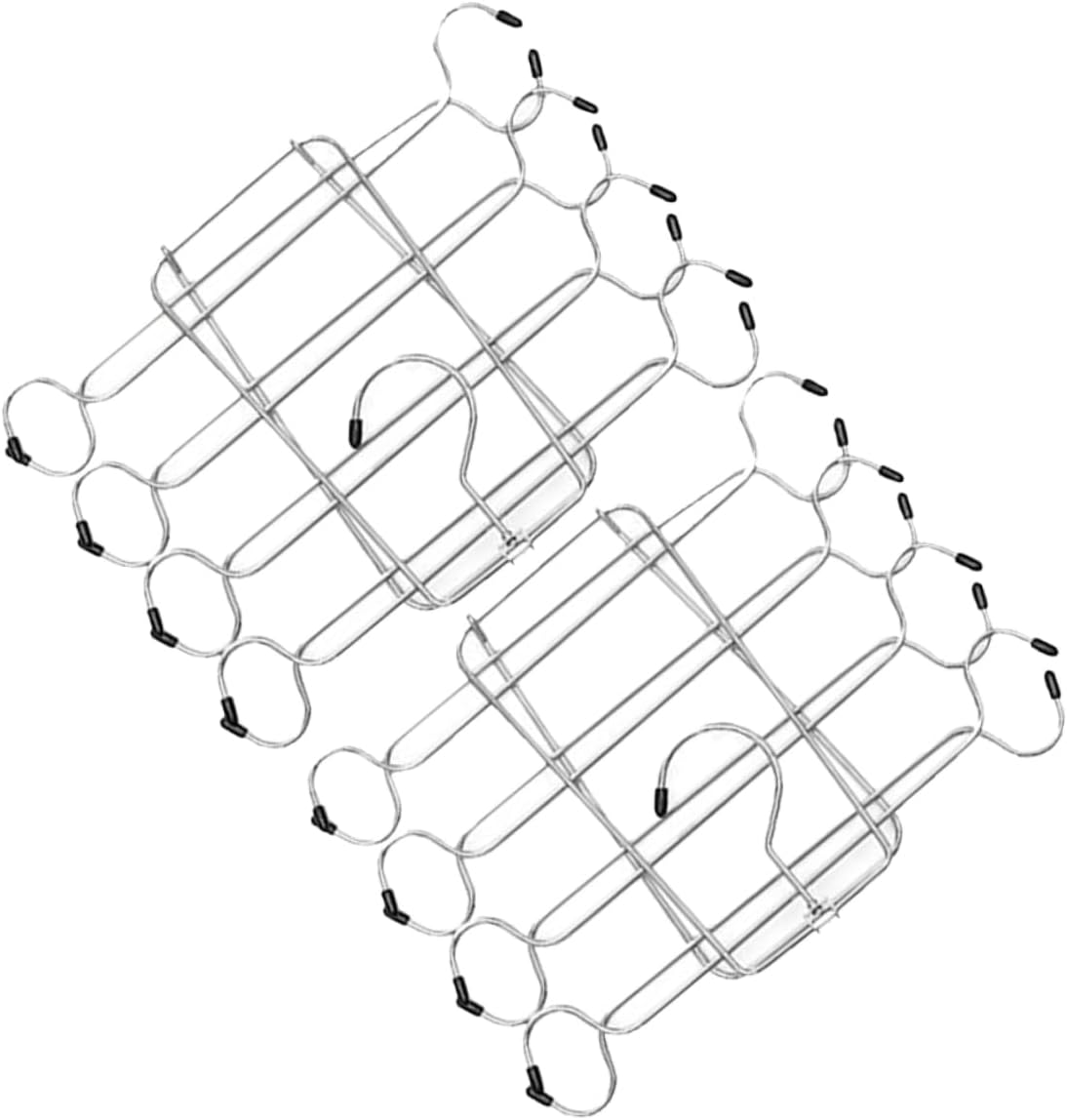 Amazon.com: Cabilock 2pcs Clothes Hangers Storage Shelves Underwear ...