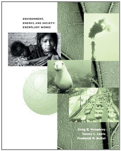 Amazon.com: Environment, Energy and Society: Exemplary Works (The ...