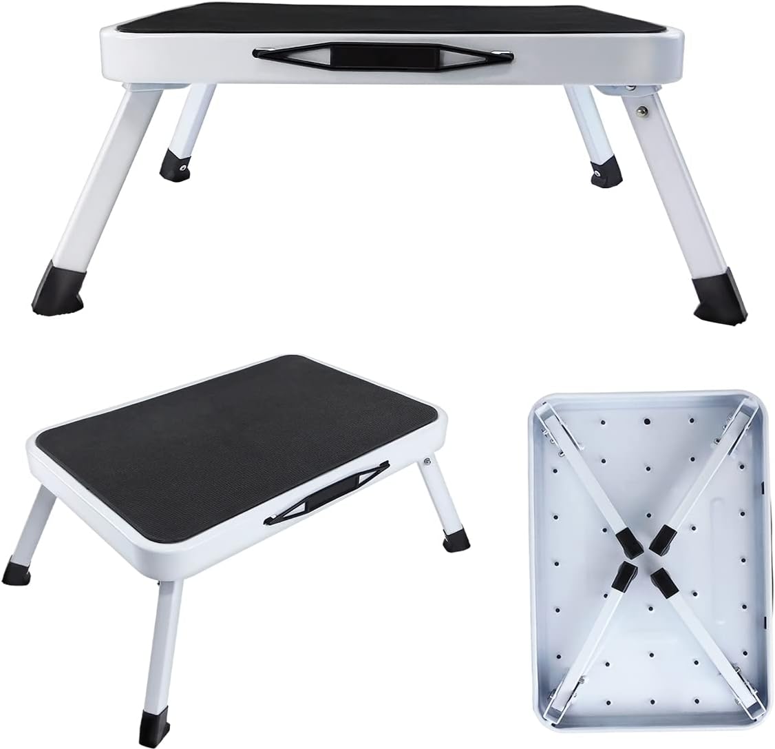 Trittleiter 1 Stufen Klappbar Klappstuhl Hocker Leiter Kleine Leiter ...