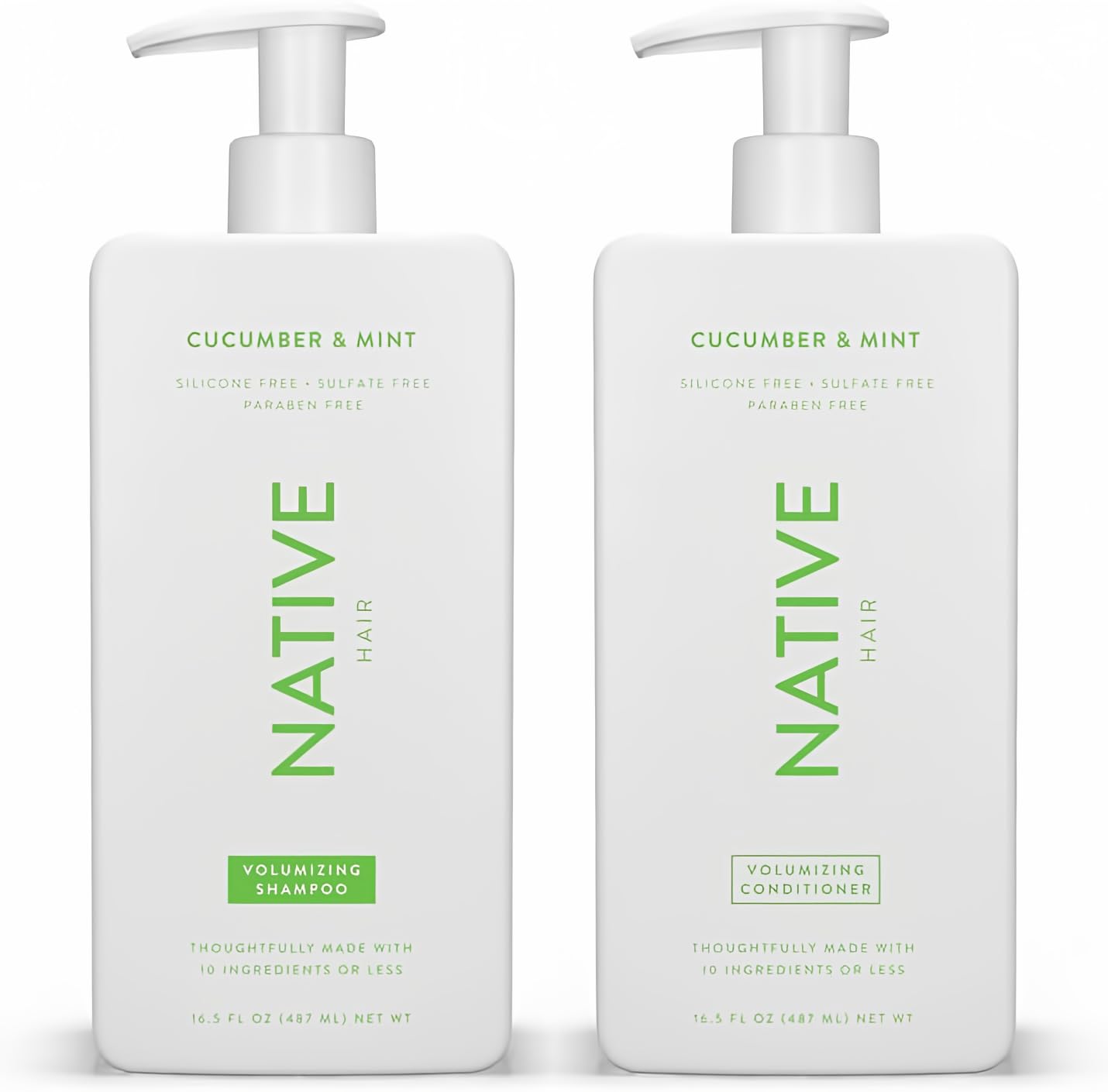 Amazon.com : Native Shampoo and Conditioner Contain Naturally Derived ...