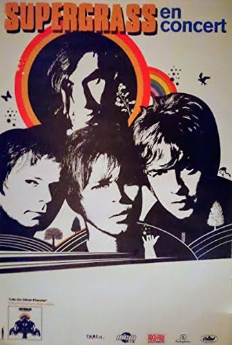 Original Promo Poster Supergrass: En Concert [Approx. 80 x 120 cm ...