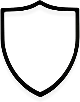Amazon.com: Shield Cookie Cutter | Easy-to-Push 3D-Printed Family Crest ...