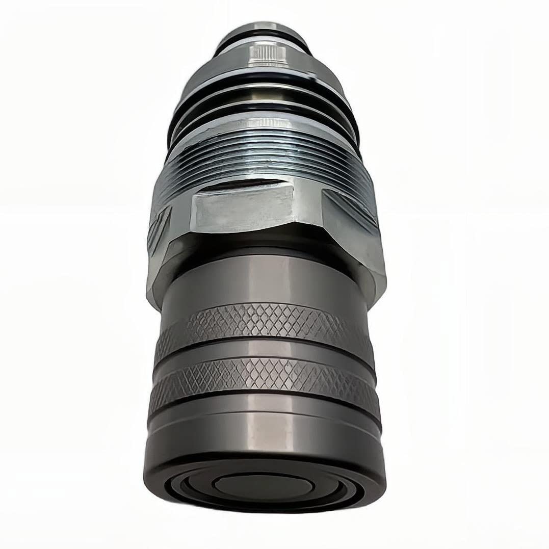 Snapklik.com : 46mm Hydraulic Flat Face Female Quick Coupler Skid Steer ...