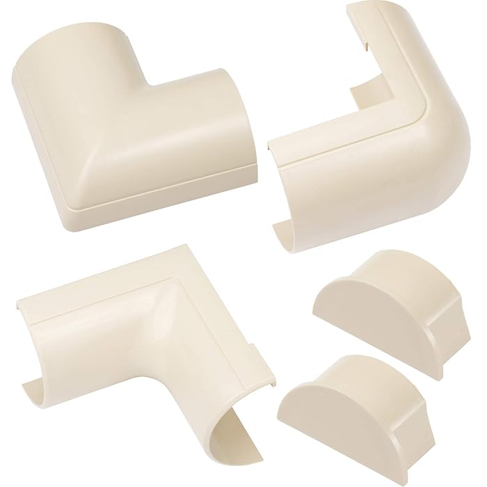 Buy D-Line Maxi Cable Trunking Clip-Over Accessory Multipack, Join ...