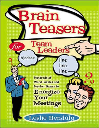 Amazon | Brain Teasers for Team Leaders: Hundreds of Word Puzzles and ...