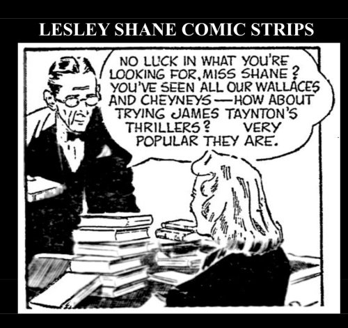 Lesley Shane Comic Strips (b&w): Golden Age Newspaper Comic Strip ...