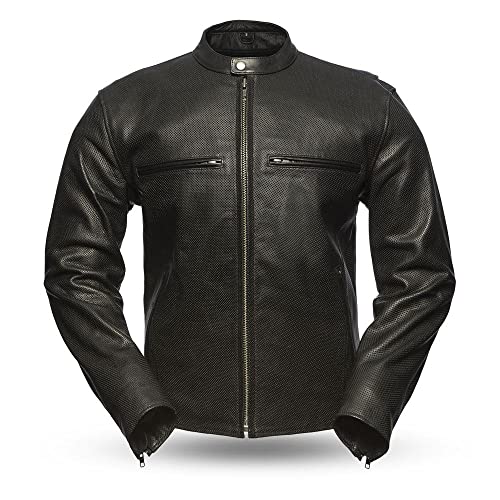 Top 10 Best Perforated Leather Motorcycle Jackets : Reviews & Buying ...