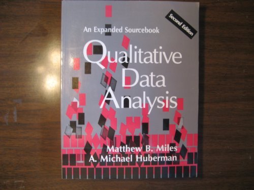 Qualitative Data Analysis: An Expanded Sourcebook : Miles, Matthew B ...