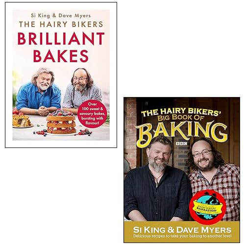 The Hairy Bikers 2 Books Collection Set (Big Book of Baking, Brilliant ...