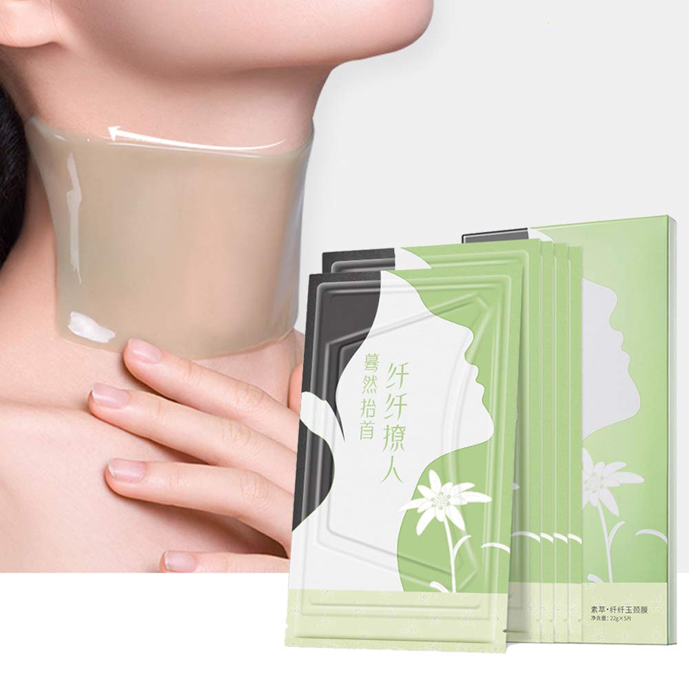 Amazon.com : SOONPURE Neck Mask – 5 Pcs Collagen Neck Mask Sheet Best ...