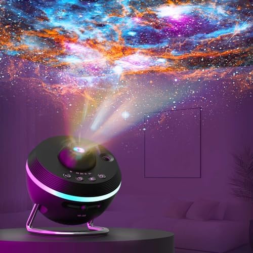 Galaxy Projector,FLEVO Star Projector,12 in 1 Planetarium 4K Realistic ...