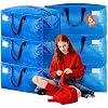 Amazon.com: WIN4ALL Moving Bags Heavy Duty Extra Large, Blue Moving ...
