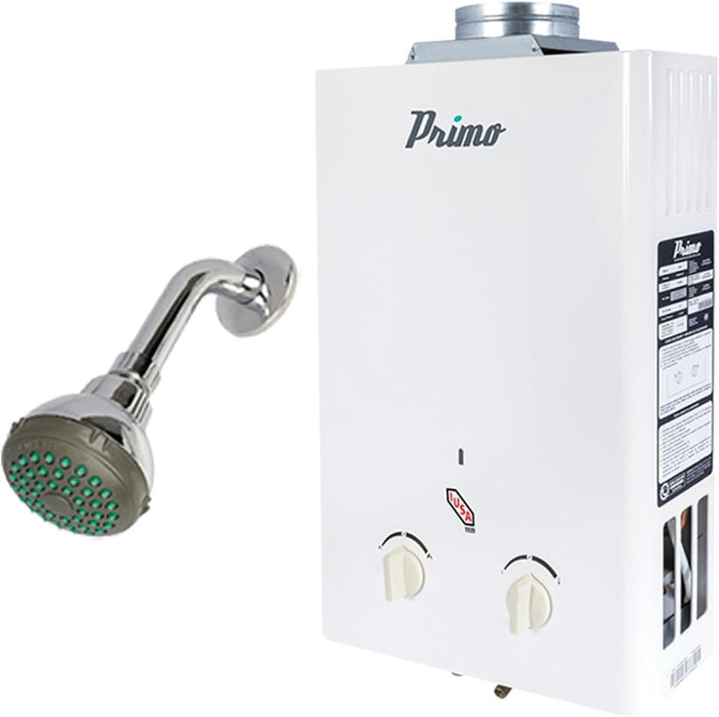 IUSA, Kit Calentador Instantáneo Gas LP + Regadera ecológica ...