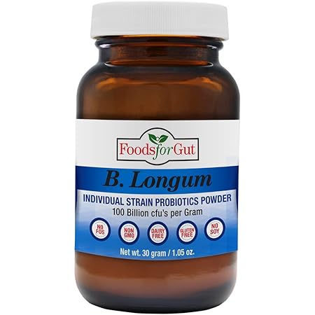 Amazon.com: Bifidobacterium Longum Probiotic Powder 100 Billion cfu's ...