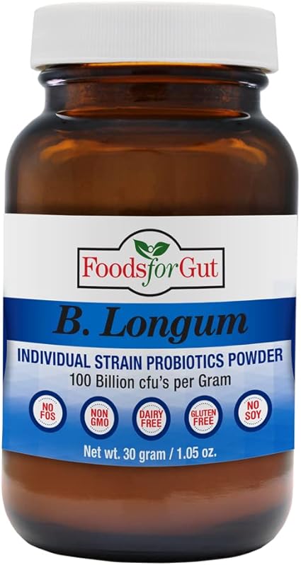Amazon.com: Bifidobacterium Longum Probiotic Powder 100 Billion cfu's ...