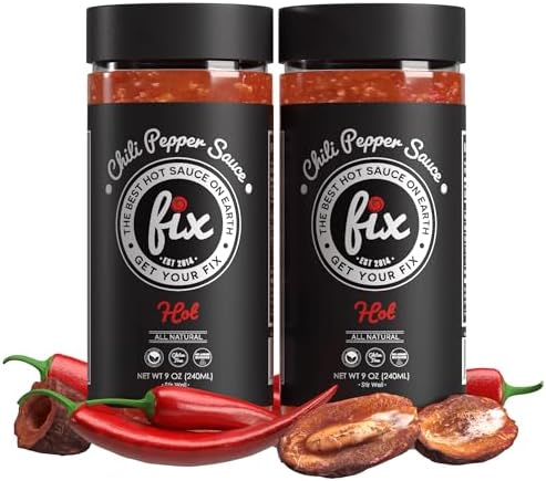 Amazon.com : Fix Hot Sauce, Hot Chili Pepper Sauce - Gourmet Chili ...