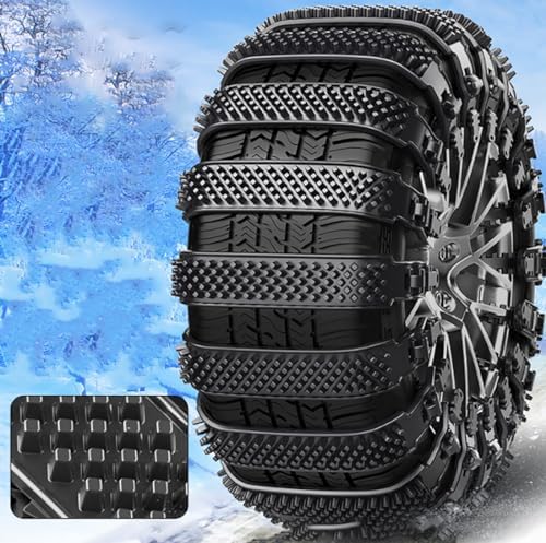 Amazon.co.jp: Tire Chain, Non-Metal, Car Tire Chain, 10 Pieces, Anti ...